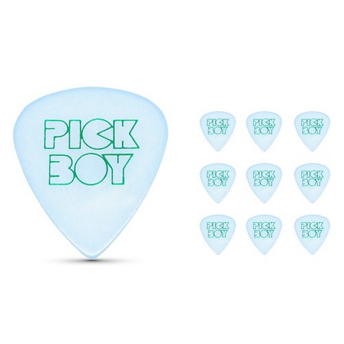 Pick Boy Pacman Logo Polyacetal Raindrop Guitar Picks : Target