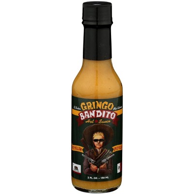 Gringo Bandito Hot Sauce Spicy Yellow - Case Of 12 - 5 Oz : Target