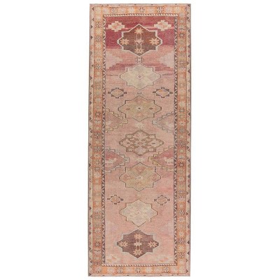 3'x8' Reeves Medallion Runner Rug Brown/blue - Jaipur Living: Vintage ...