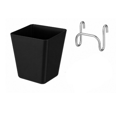 Home Collection Pack of 6 Large Gridwall Storage Bins with Hooks : Target