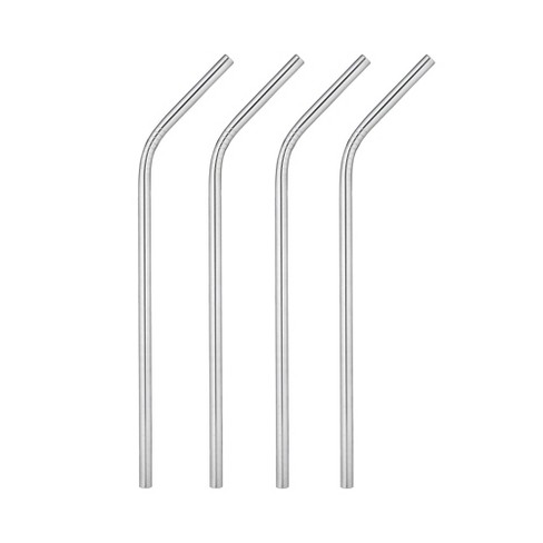 True Sippy Stainless Steel Cocktail Straws, Reusable Metal Straws ...
