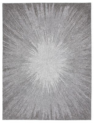 Micro-loop Mlp505 Hand Tufted Area Rug - Light Grey/ivory - 8'x10 ...