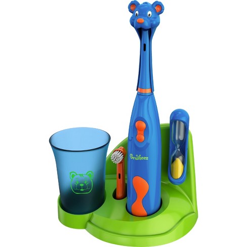 Brusheez Buddy The Bear Children's Electric Kids Toothbrush Set : Target