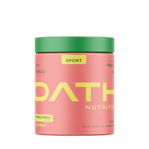 Oath Nutrition Pre-workout Sports Nutrition Supplement Powder ...