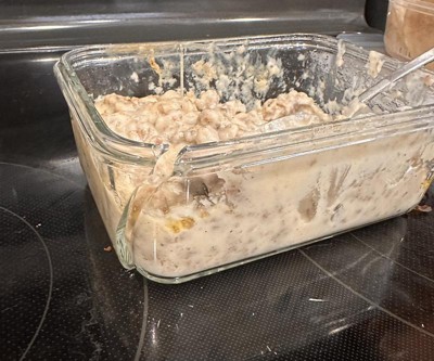 4.33 Cup Glass Food Storage Container Clear - Figmint™ : Target