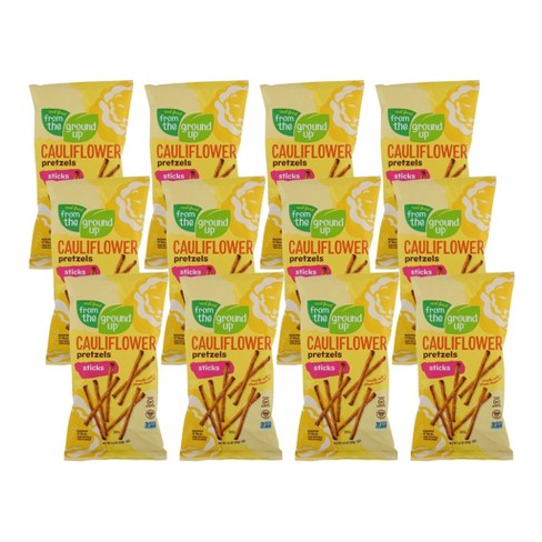 Real Food From The Ground Up Original Cauliflower Pretzel Sticks - Case ...