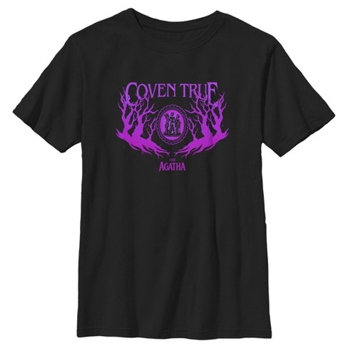 Boy's Marvel: Agatha All Along Coven True T-shirt - Black - X Small ...
