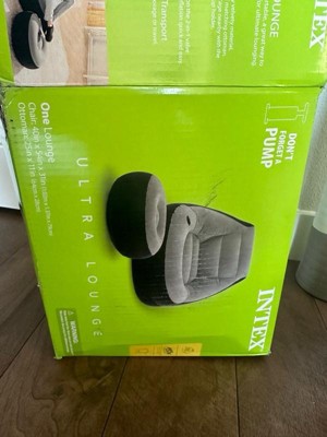 Intex 68564ep Ultra Lounge Inflatable Chair: Built-in Cupholder ...