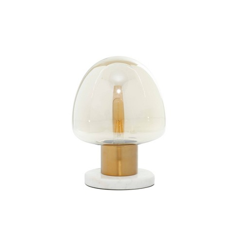 14" X 10" Modern Metal Table Lamp Gold - Olivia & May: Bedside, Marble ...