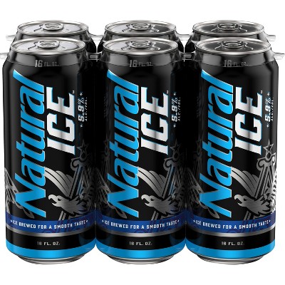 Natural Ice Beer - 6pk/16 Fl Oz Cans : Target