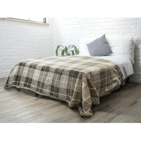 Pavilia Fleece Plush Microfiber Throw Blanket For Couch, Sofa And Bed ...