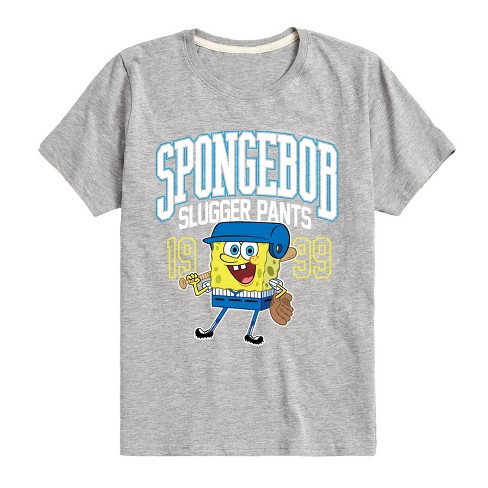 Boys' Spongebob Squarepants Spongebob Slugger Pants Short Sleeve ...