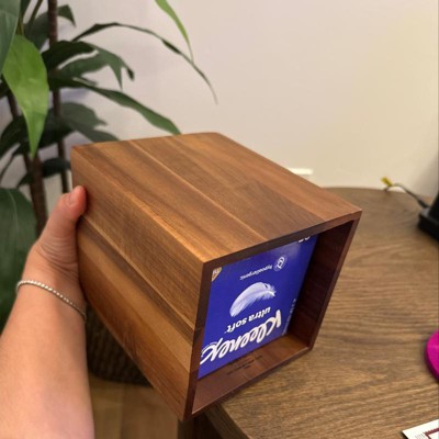 Wooden Tissue Box Holder - Hearth & Hand™ With Magnolia: Sturdy Wood ...