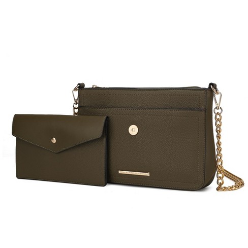 Mkf Collection Maribel Women’s Crossbody Bag By Mia K - Olive : Target