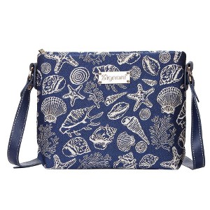 Signare USA Sea Shell Blue Crossbody Bag : Target