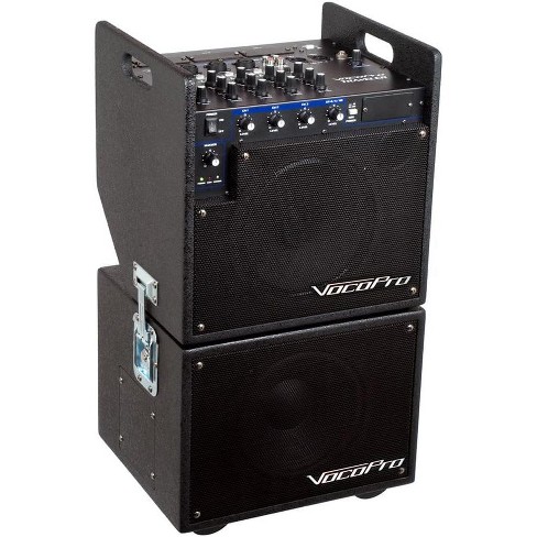 Vocopro Battery Powered P.a. System W/subwoofer Mobileman : Target