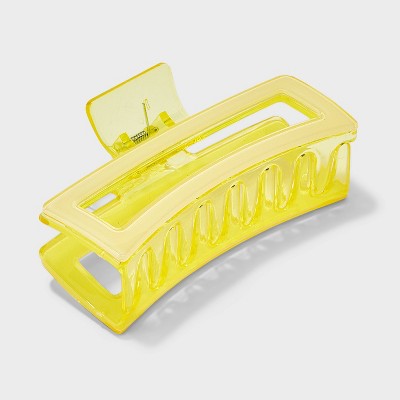 Jumbo Two-tone Claw Hair Clip - Universal Thread™ Beige/brown : Target