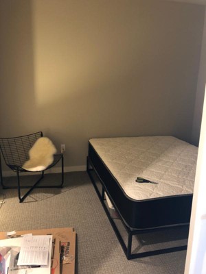 Joseph Steel Platform Bed Frame - Zinus : Target