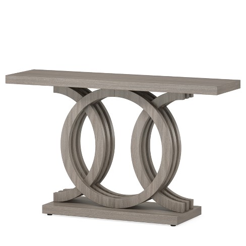 Tribesigns 55 Inches Wooden Entryway Console Table, Grey : Target