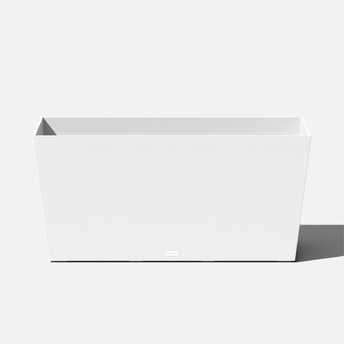 Veradek Pure Series Midori 39" Plastic Planter - White : Target