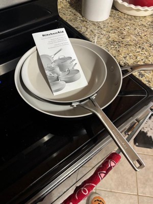 KitchenAid Hard Anodized 10pc Nonstick Ceramic Cookware Pots and Pans ...