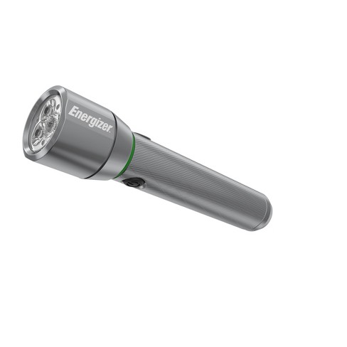 Energizer Vision Hd Rechargeable Metal Led Flashlight Silver : Target