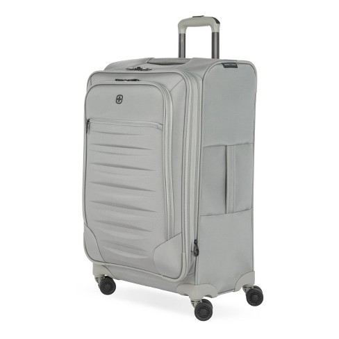Swissgear Checklite Softside Medium Checked Suitcase - Gray : Target