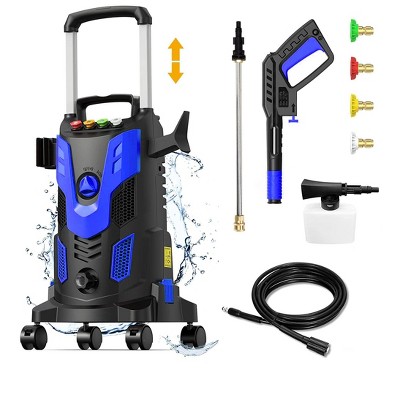 Costway 2030psi Electric Pressure Washer Cleaner 1.7 Gpm 1800w With ...