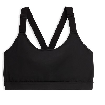 Tomboyx Sports Bra, Medium Impact Support, Wirefree Athletic Strappy ...