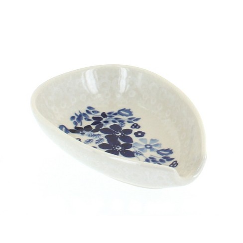 Blue Rose Polish Pottery Christiana Small Spoon Rest : Target