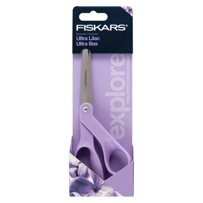 Fiskars Designer School Supplies 8" Craft Scissors With Stainless Steel ...