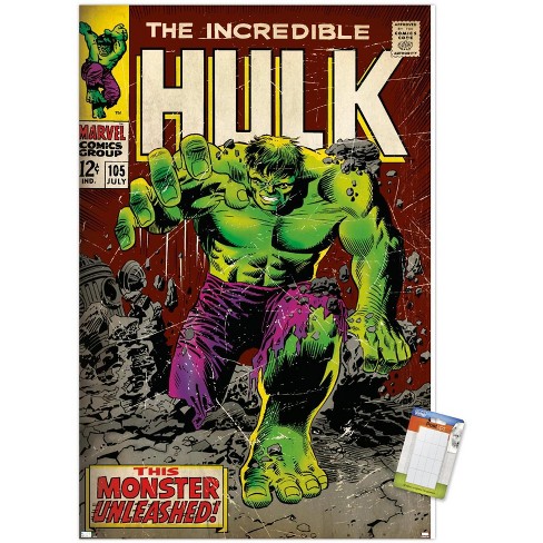 Trends International Marvel Comics Hulk - Incredible Hulk #105 Unframed ...