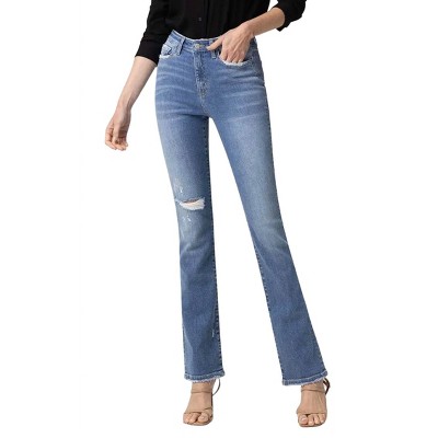Women's High Rise Mini Bootcut Jean - Flying Monkey : Target