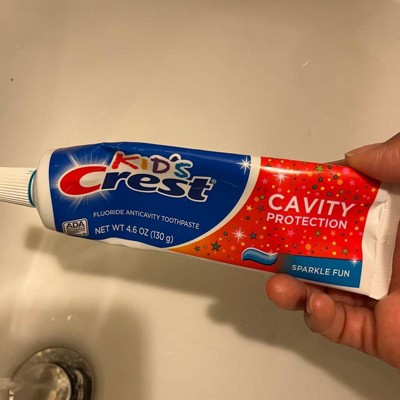 Crest Kid's Cavity Protection Sparkle Fun Flavor Toothpaste : Target