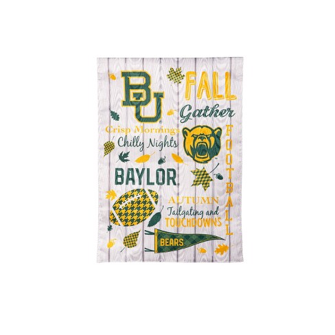 Evergreen Baylor University Garden Flag 12 X 18 Inches Indoor Outdoor ...