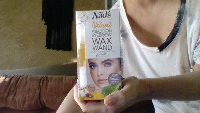 Nad's Natural Precision Eyebrow Wand Waxing Kit - 12ct : Target