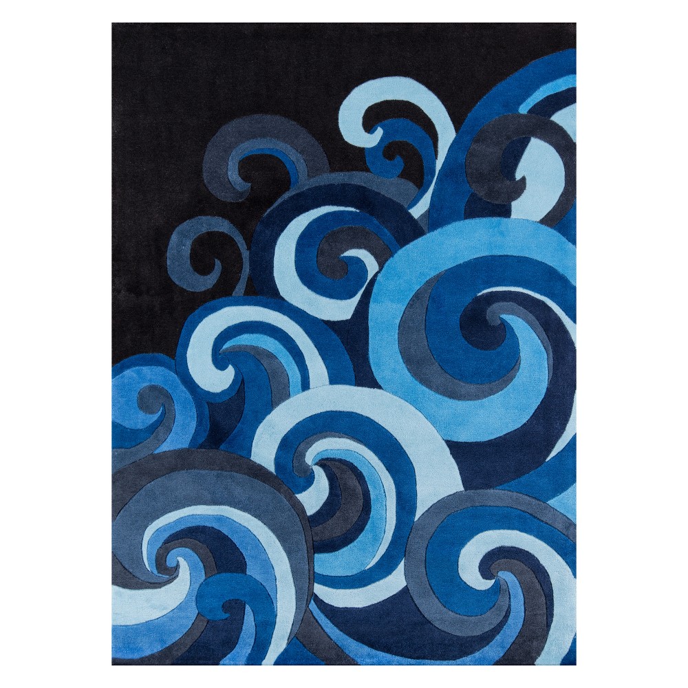 UPC 039425171958 - 2'X3' Wave Tufted Accent Rug Surf - Momeni ...