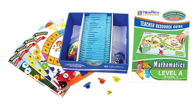 Newpath Learning Math Vocabulary Flash Cards, Grades 3-5 : Target