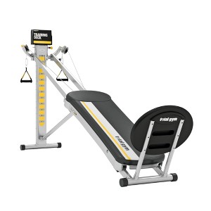 Total Gym Fit Full Body Training Folding Home Gym Machine, 12 ...
