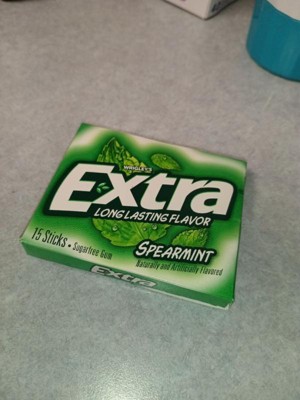 Extra Spearmint Sugarfree Gum - 15ct : Target