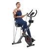 Sunny Health & Fitness Full Body Foldable Magnetic X-bike Pro Exercise Bike - Black : Target