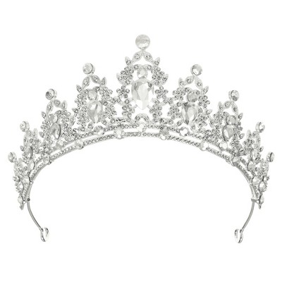Unique Bargains Girl's Faux Crystal Rhinestone Princess Wedding Party ...