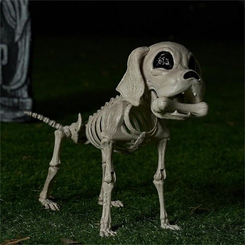 Syncfun 9.8’’ Posable Halloween Dog Skeleton Full Body Posable Joints ...