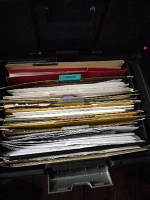 Sterilite Medium Letter File Box Black : Target