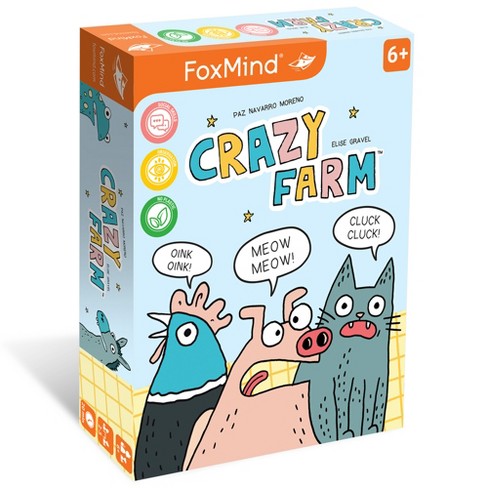 Foxmind: Crazy Farm - An Observation Card Party Game, Family & Kids 6+ : Target