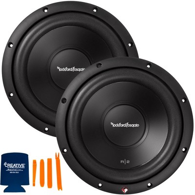 Rockford Fosgate 10" Subwoofers - Dual 4-ohm - 250w Rms / 500w Peak ...