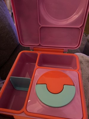 Omiebox Insulated Bento Lunch Box With Leakproof Thermos Food Jar 3 ...