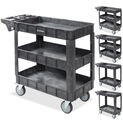 Dryser Commercial Janitorial Cleaning Cart On Wheels - Housekeeping ...