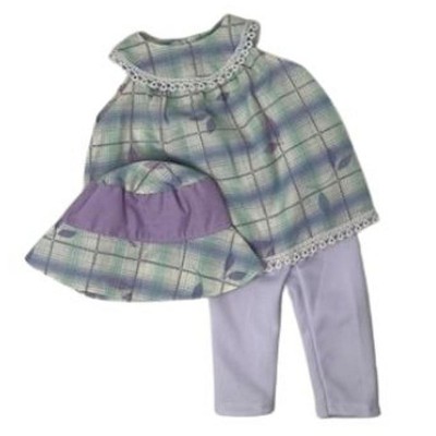 Doll Clothes Superstore Doll Clothes Green Sleep Set Fits 18 Inch Doll ...