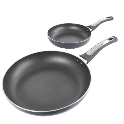 Oster Kingsway 9.5 Inch Aluminum Nonstick Frying Pan In Black : Target